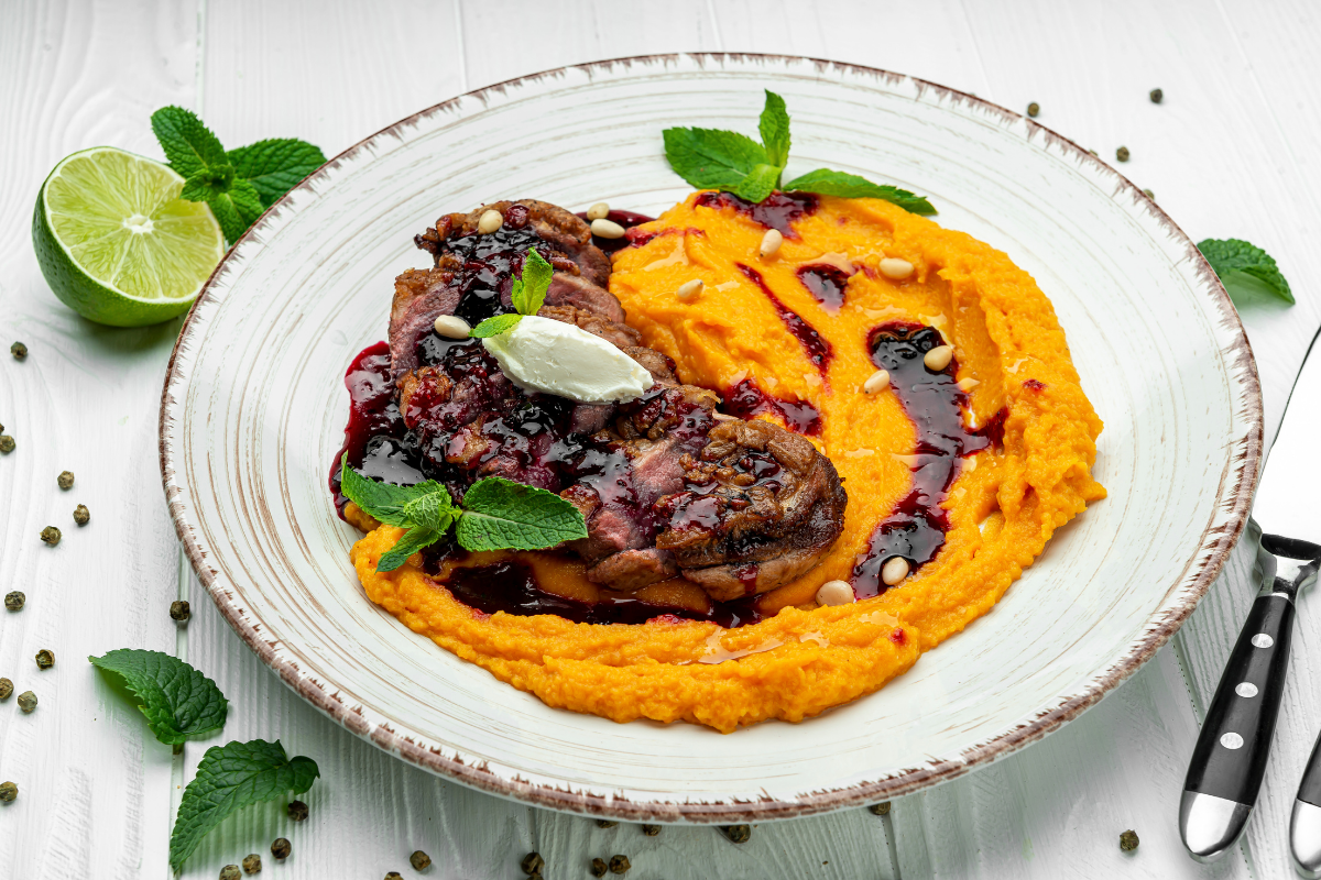 Duck with Berry Glaze and Sweet Potato Mash | Simply Nootropics NZ